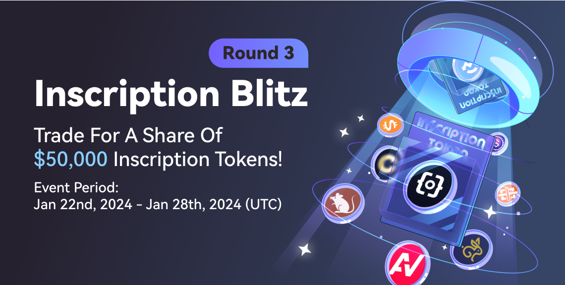 Inscription Blitz Round 3: Trade for a Share of $50,000 Inscription Tokens! – CoinW