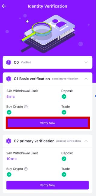 About the operation process of real-name authentication – CoinW
