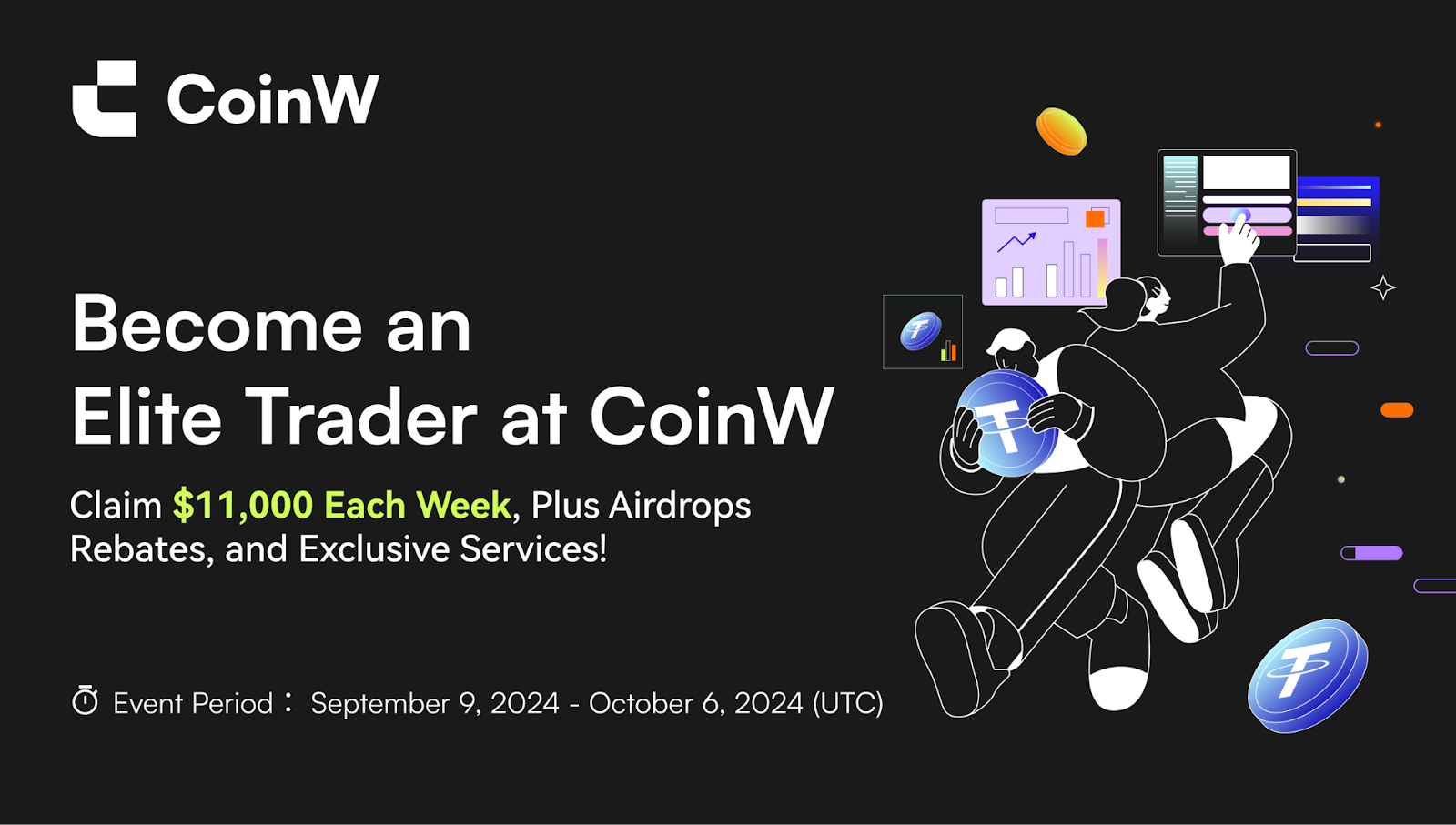 CoinW Elite Trader: Share 1,000,000 USDT Prize Pool! – CoinW